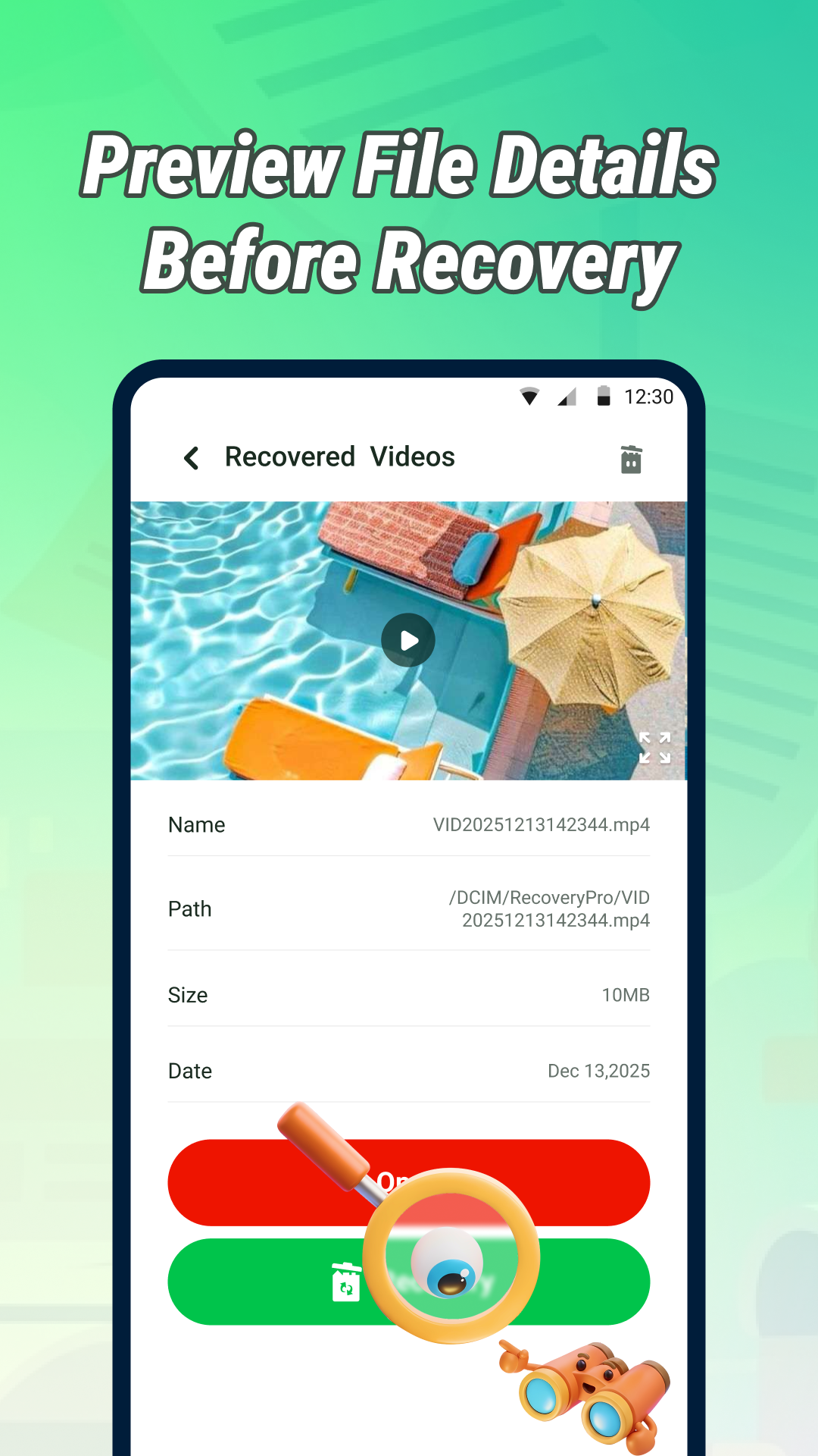 File Recovery Apps - Photo Recover Ultra & All File Recover